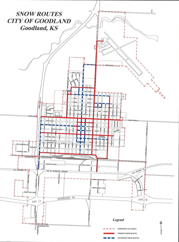 Emergency Routes – City of Goodland, KS