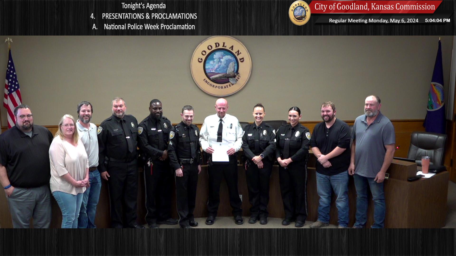 National Police Week 2024 – City of Goodland, KS
